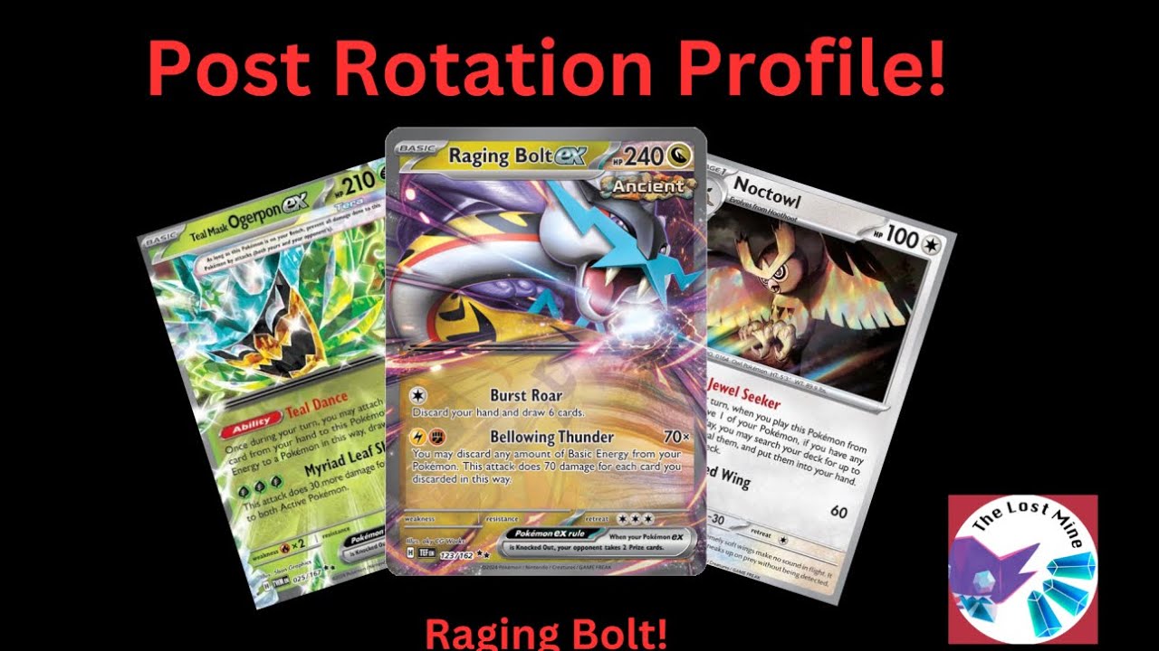 Post Rotation IRL Raging Bolt ex Deck Profile! - YouTube