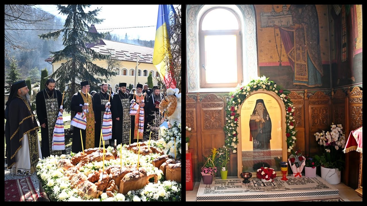 Parastas la 11 ani de la mutarea în veşnicie a arhimandritului Zenovie ...