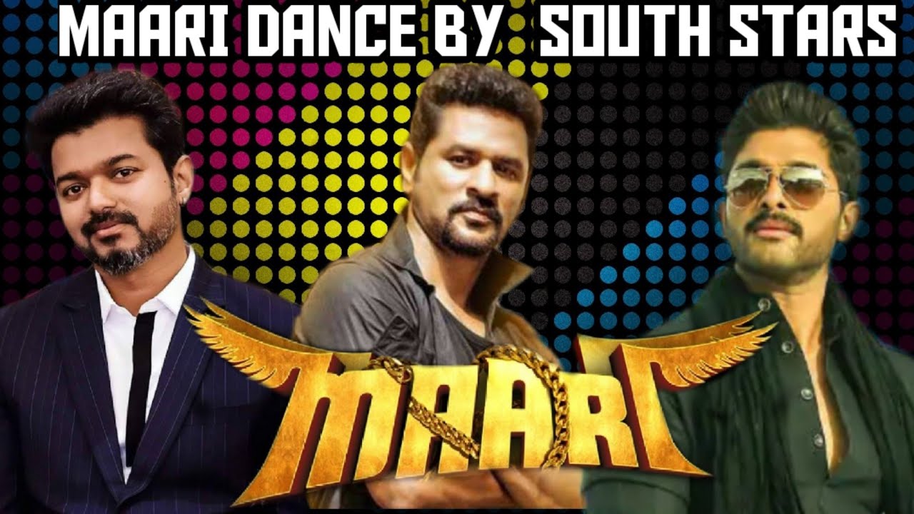 Maari dance by | allu arjun | prabhu deva | vijay | surya | ajith ...