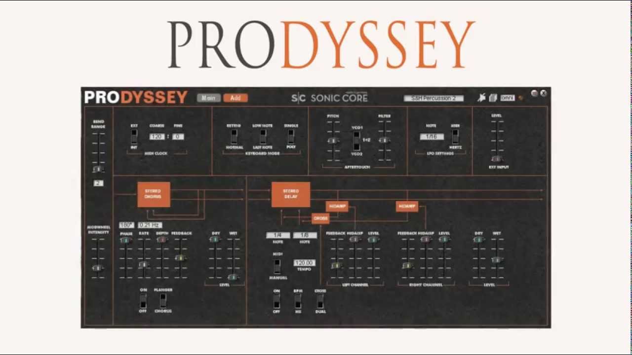 Sonic Core Prodyssey demo - YouTube