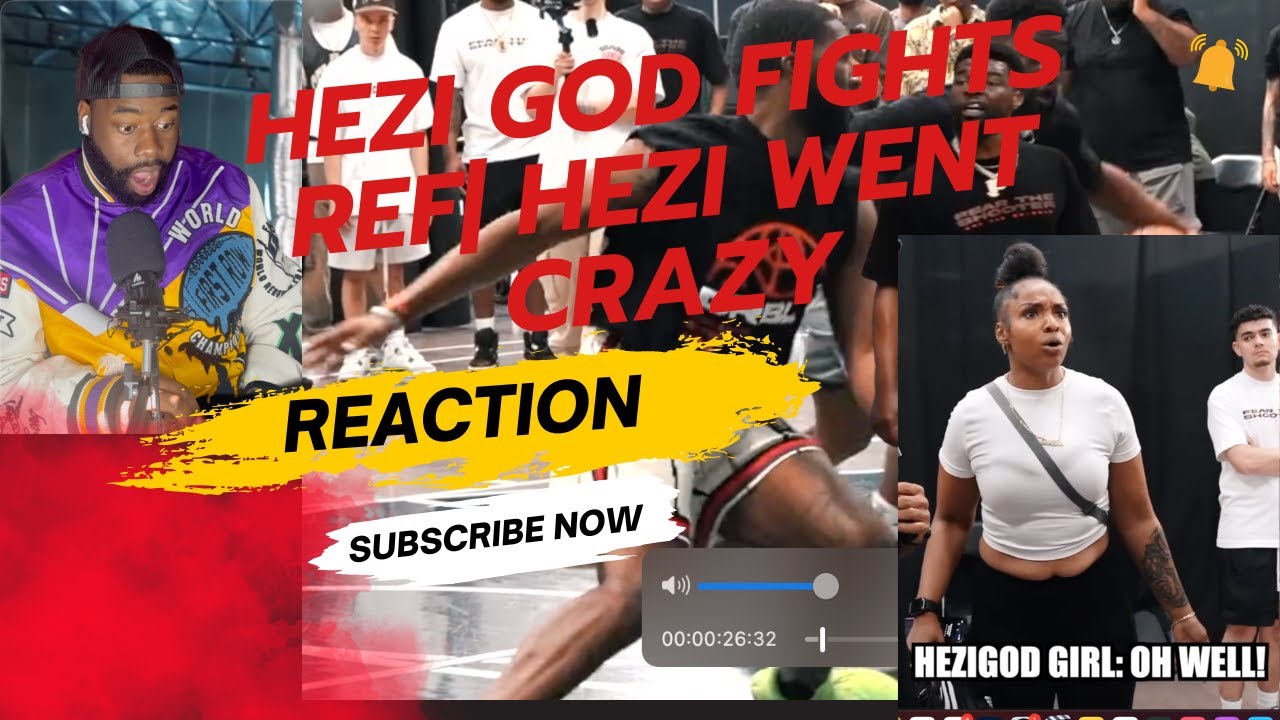 HEZI GOD FIGHTS REFEREE|CAREER OVER? REACTION - YouTube
