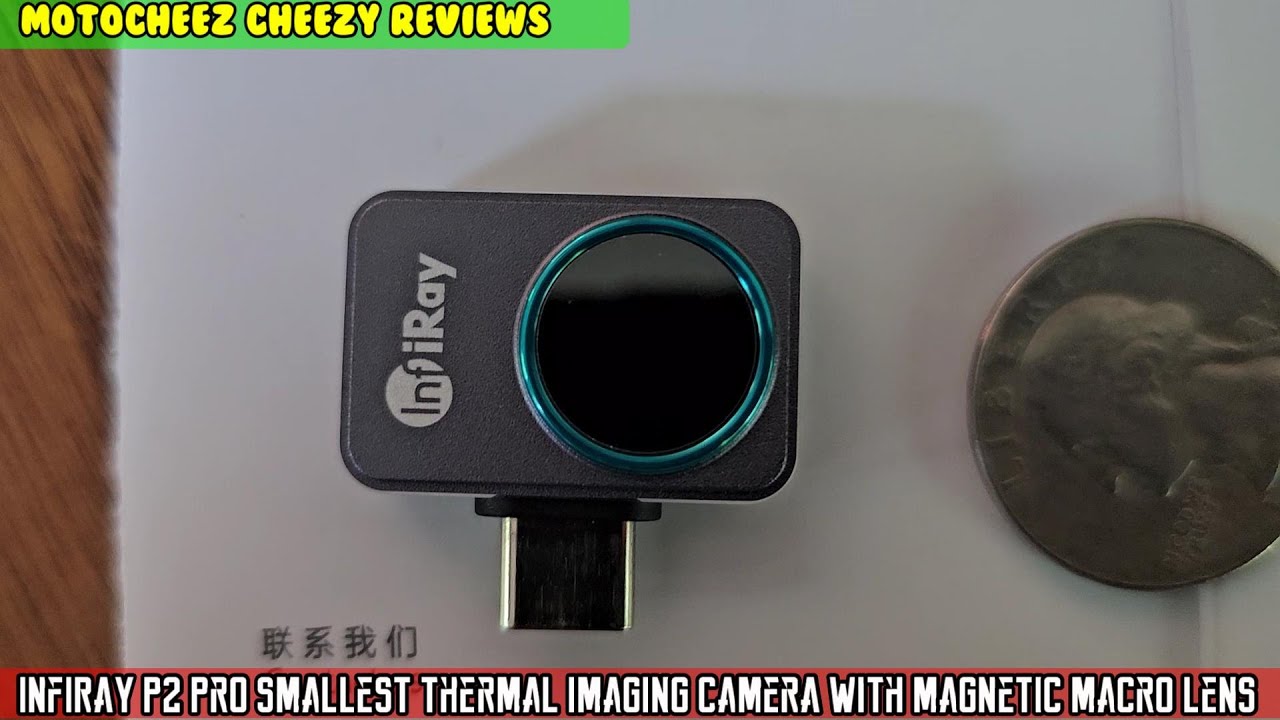 InfiRay P2 Pro smallest thermal imaging camera with Magnetic Macro Lens ...