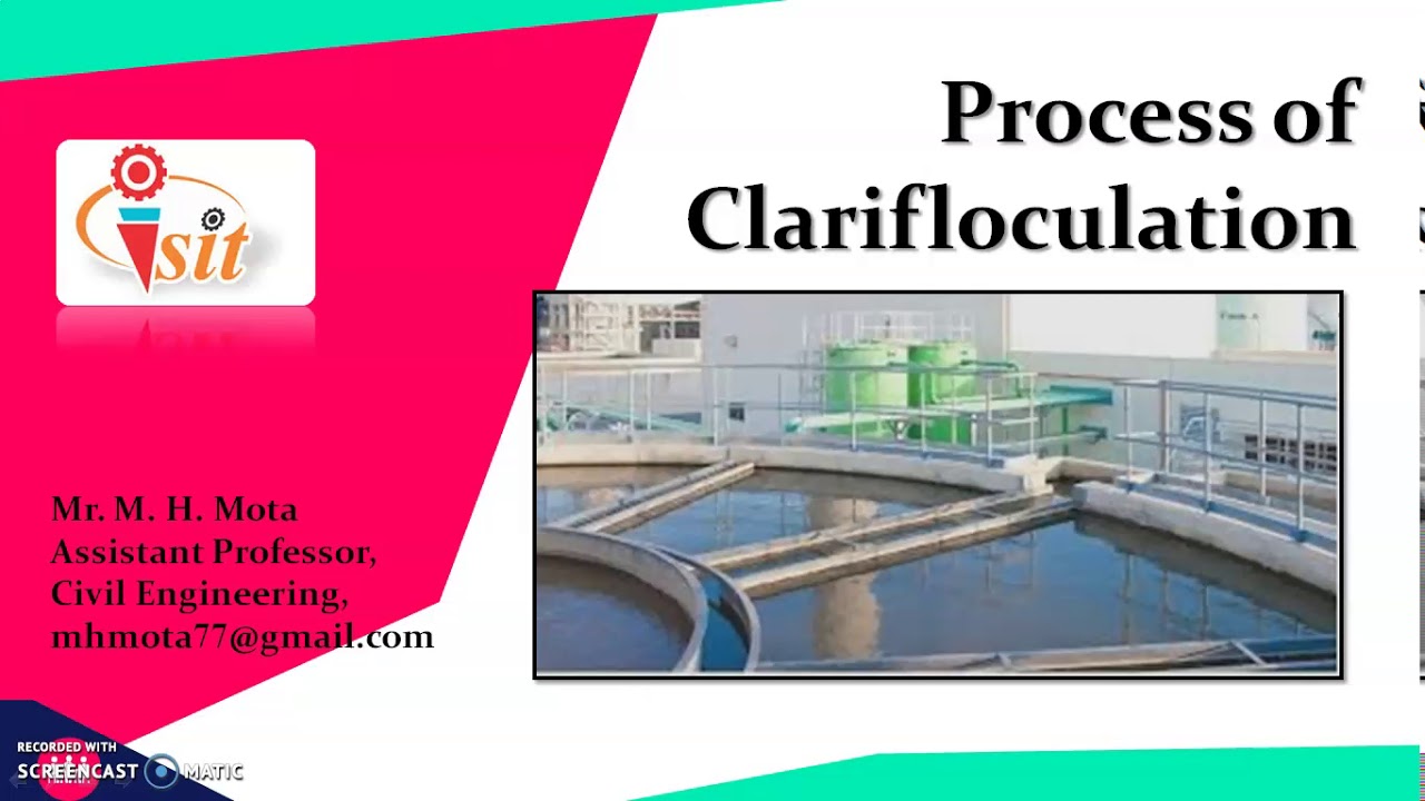 Process of clarifloculation - YouTube