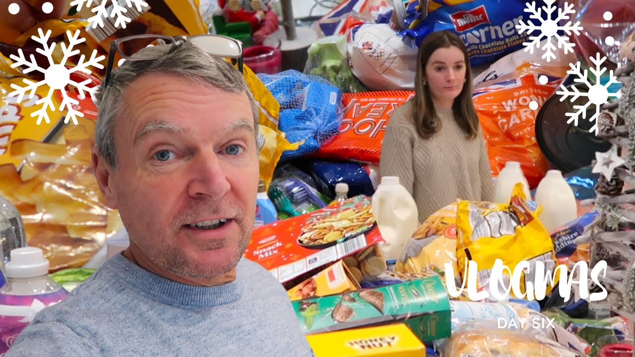 Aldi food shop FAMILY OF 20 & Tillie and Aimee do some baking ...
