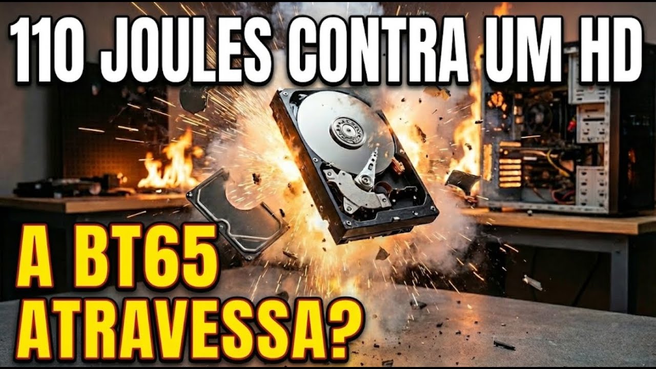 Hatsan BT65 7,62 a 25m: atravessa um HD de computador? - YouTube