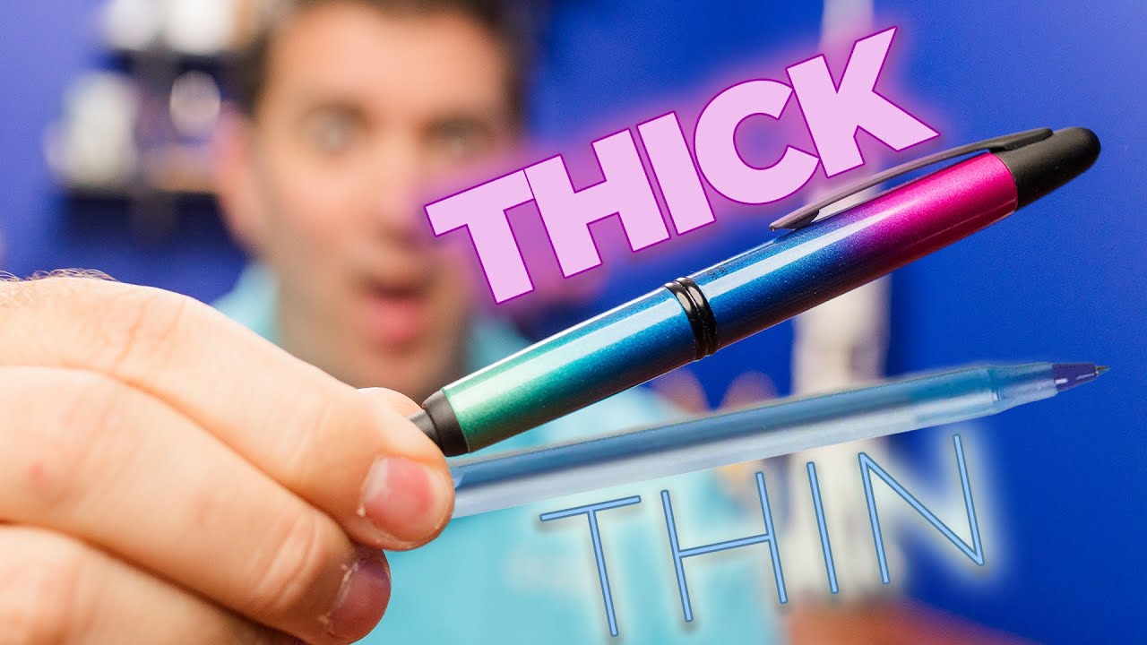 Why Are Fountain Pens so GIRTHY?! | Goulet Q&A Ep. 295 - YouTube