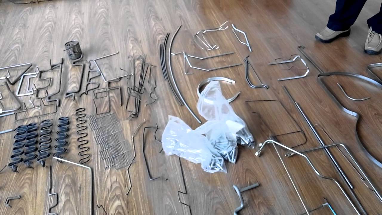 cnc wire forming machine products/wire bending - YouTube