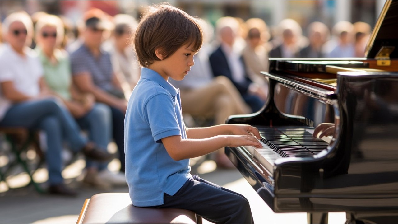 Get Off the Stage They Yelled Then the 7-Year-Old Started Playing ...
