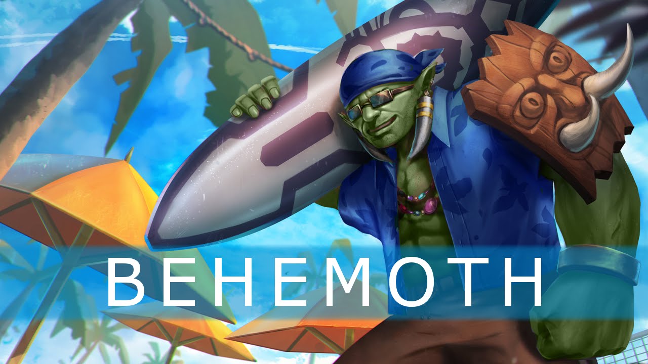 Heroes of Newerth - Surfer Dude Behemoth - YouTube