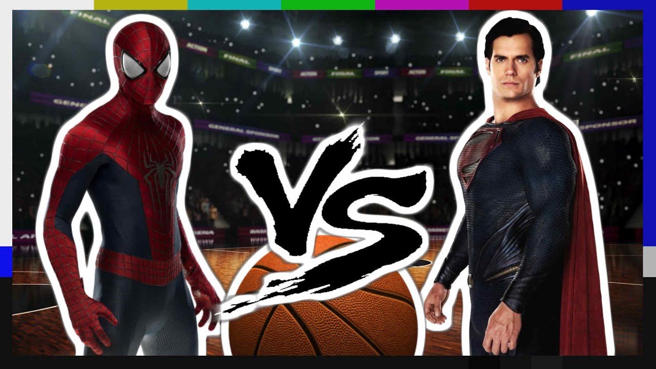 Spider Man VS Superman (Basketball) - YouTube