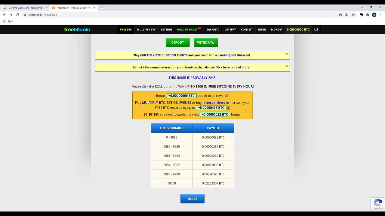 🎁🎁🎁FREE BOT AUTO ROLL AND CLAIM REWARD POINTS🎁🎁🎁 - YouTube