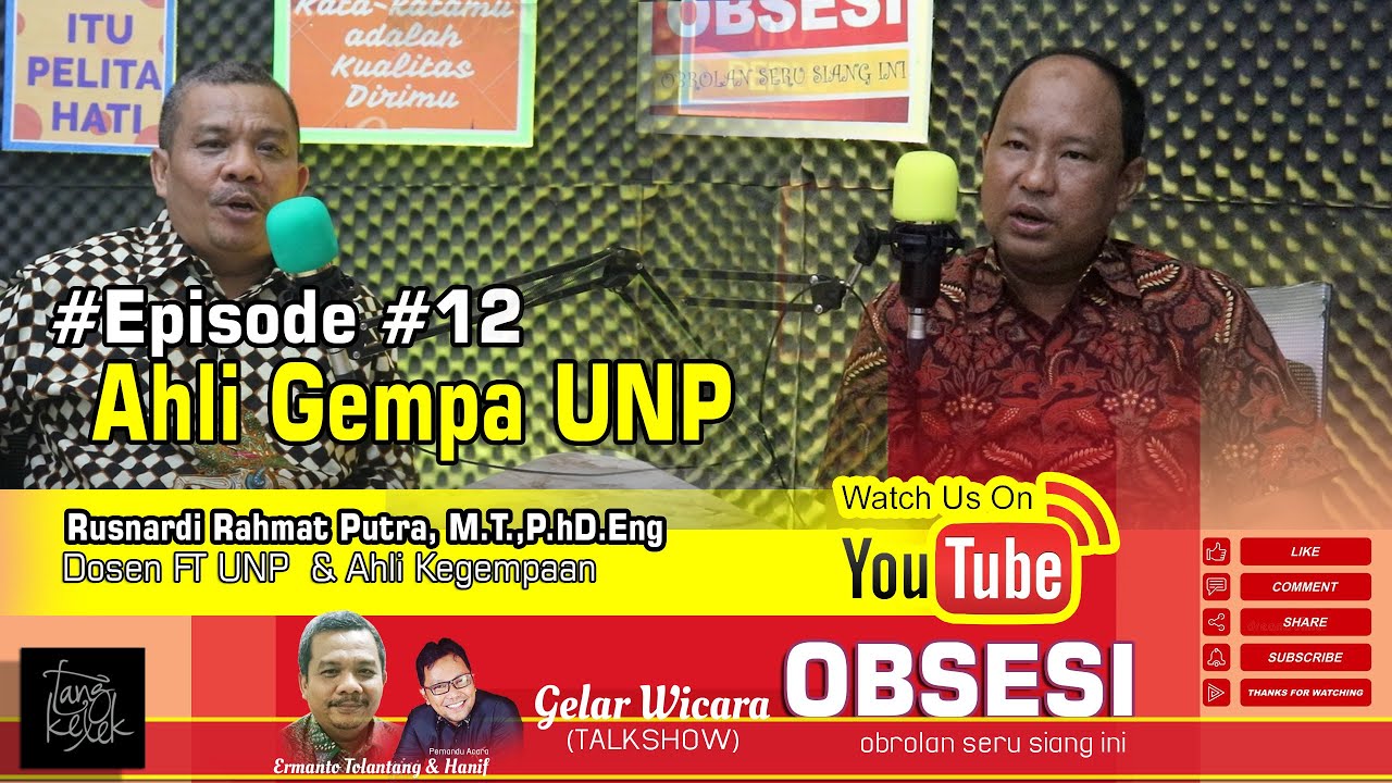 OBSESI EPISODE #12. Tokoh Hebat, Ilmuwan. RUSNARDI RAHMAT PUTRA. Ahli ...