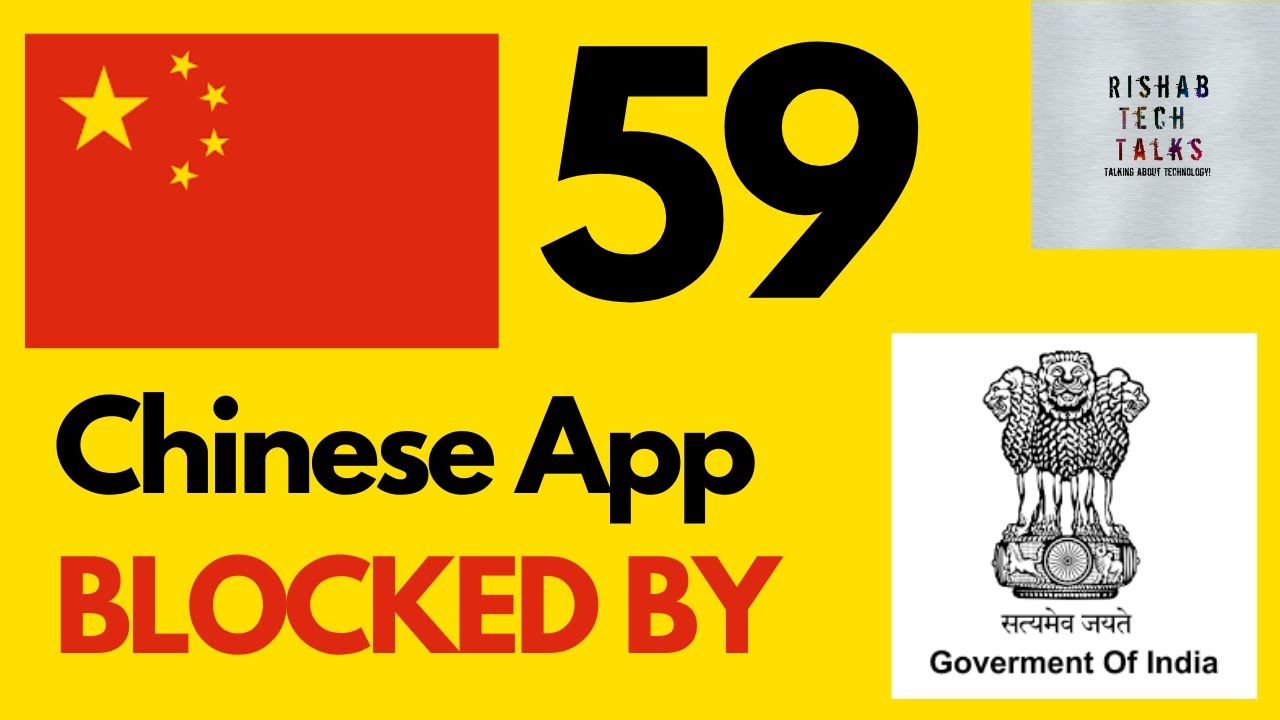 59 Chinese Apps Blocked..!! - YouTube