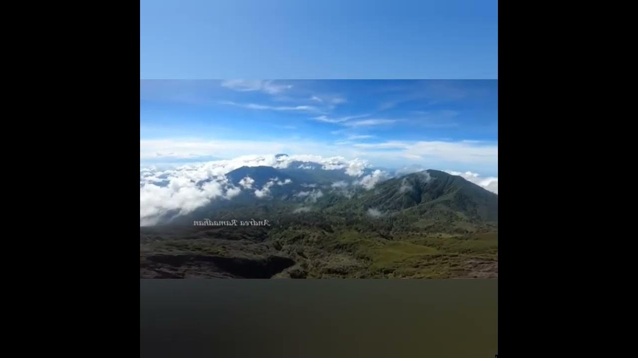 keindahan gunung raung Bondowoso Jawa timur - YouTube