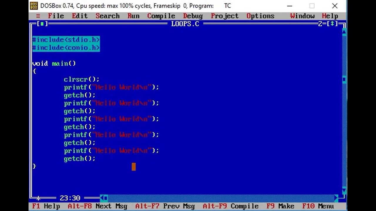 For Loop In C Language YouTube For Loop In C Language YouTube