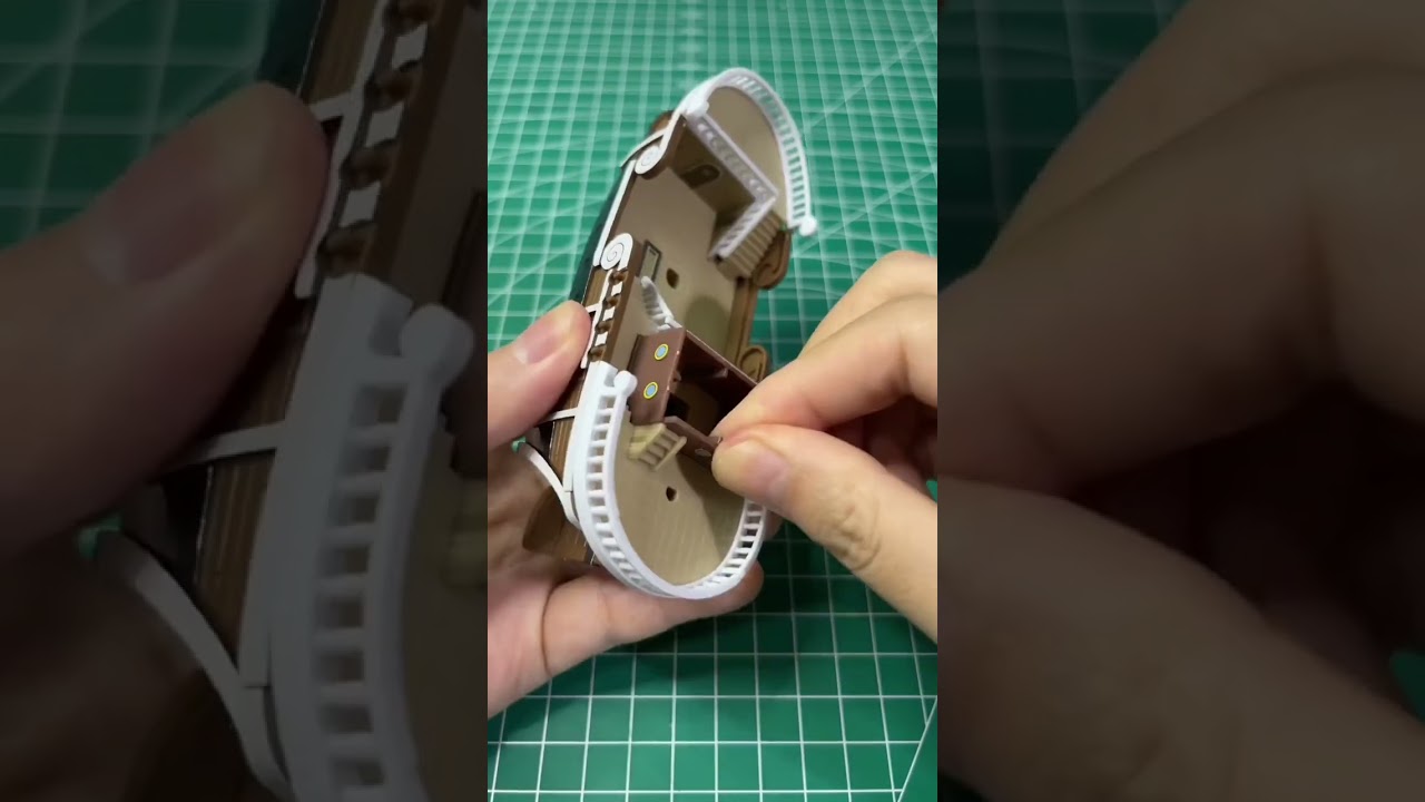 Immersive assembly Bandai figure-rise Going Merry🔥#anime #onepiece # ...