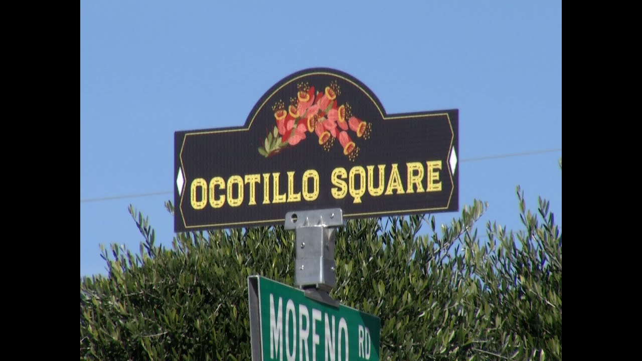 Ocotillo Square becomes a designated Cathedral City Neighborhood - YouTube