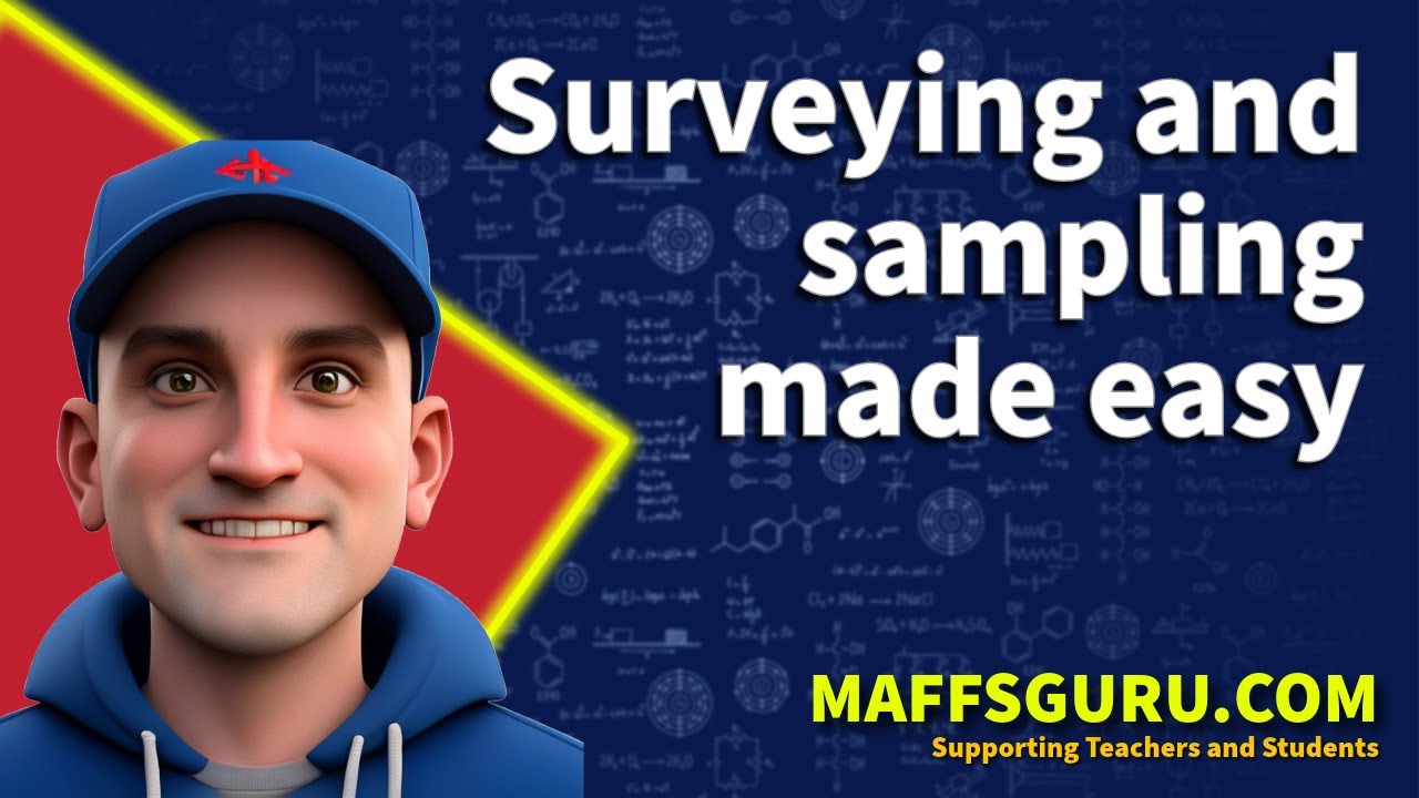 Surveying and sampling | Year 8 Maths | MaffsGuru - YouTube