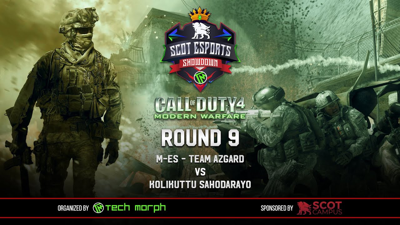 SCOT Esports Showdown 2024 | COD 4 | Match No 9 | M-eS - Team Azgard vs Kolikuttu Sahodarayo ...