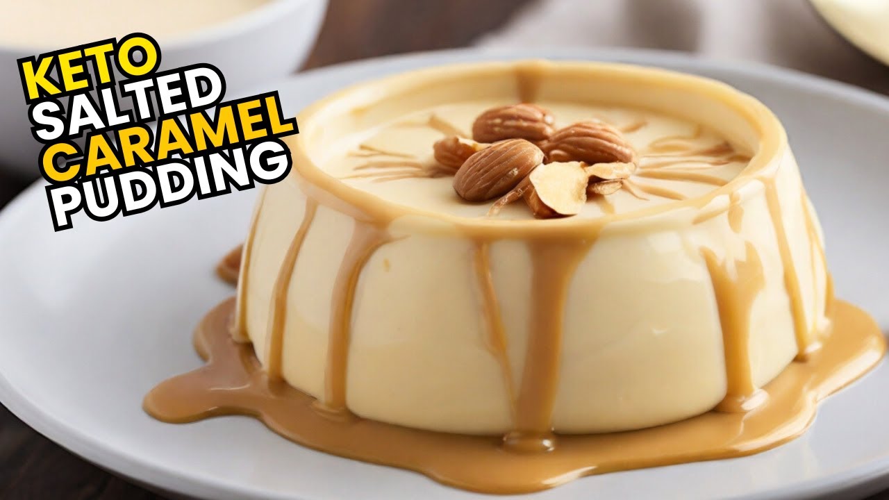 Keto Salted Caramel Pudding | Creamy Low-Carb Dessert Delight - YouTube