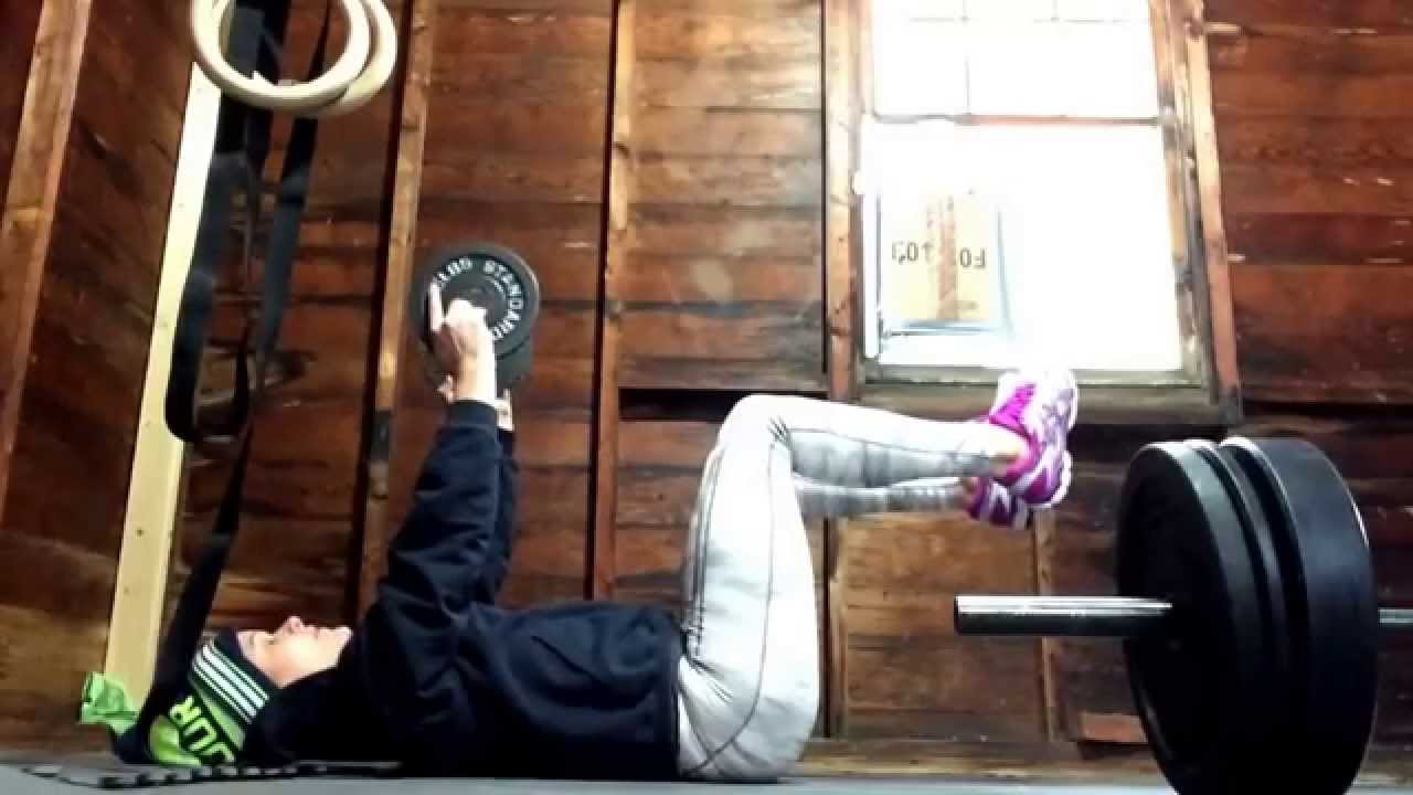 Weighted Dead Bugs - YouTube