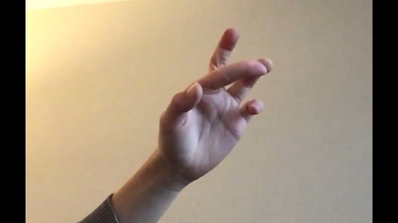 Cool Finger Trick that no one can do - YouTube