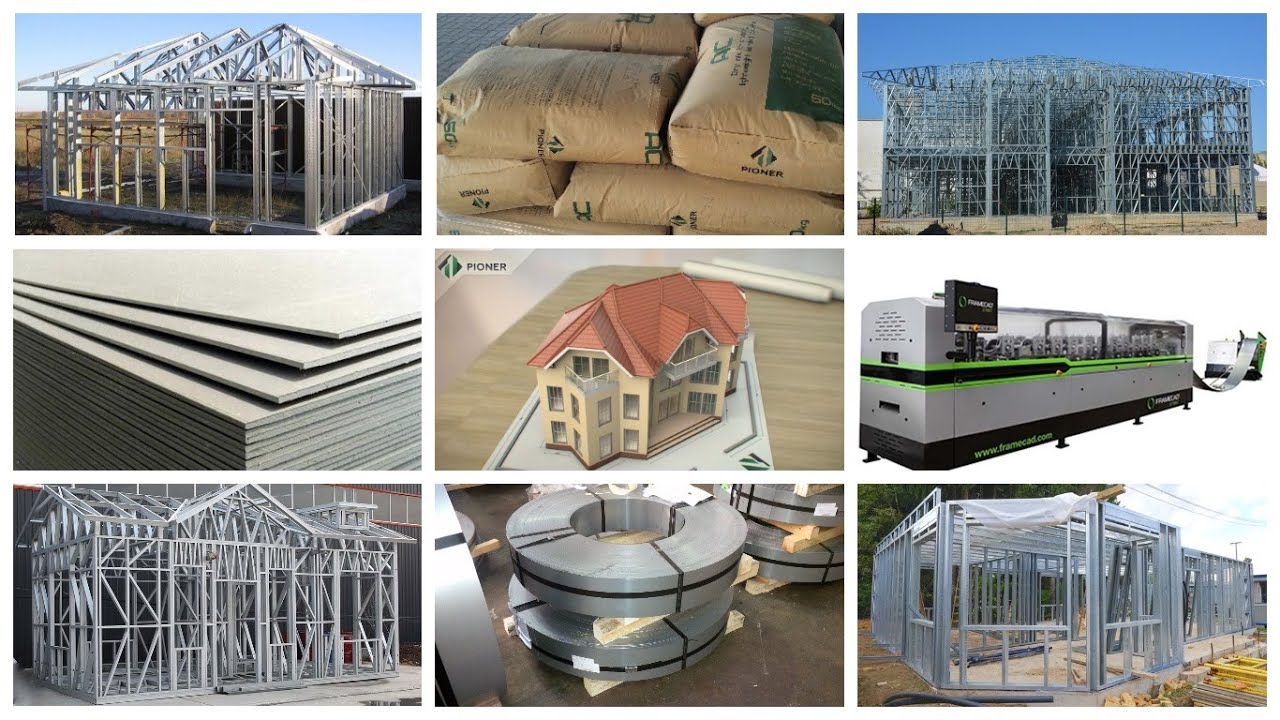 Light gauge steel frame building system for low cost housing projects ...