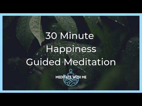 Happiness - 30 Minute Guided Meditation (Female Voice) | Release Tension & Sleep Better