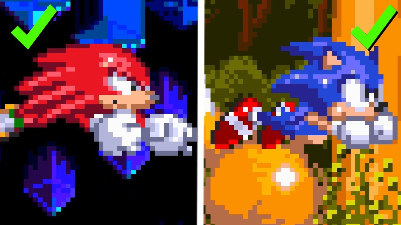 Sonic over Knuckles ~ Sonic 3 A.I.R. mods ~ Gameplay - YouTube