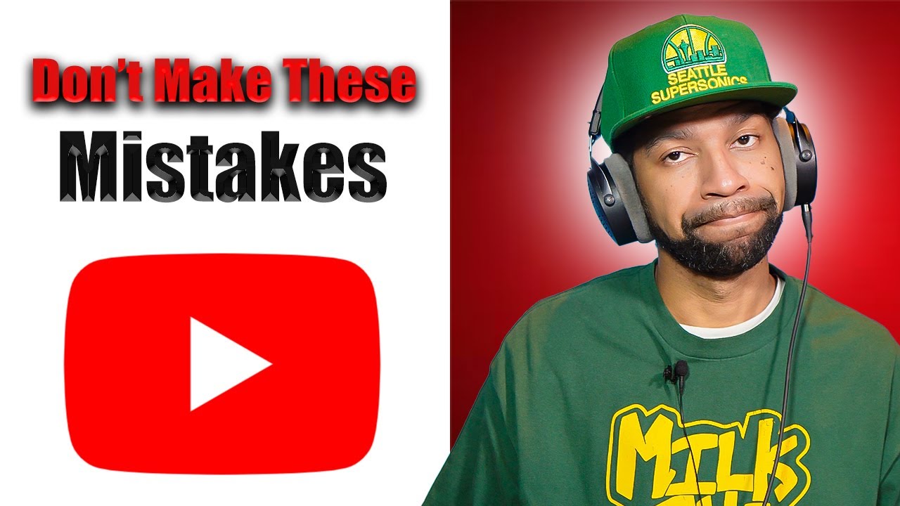 The 8 Biggest Mistakes I Made Starting A YouTube Channel (Don't Do This ...