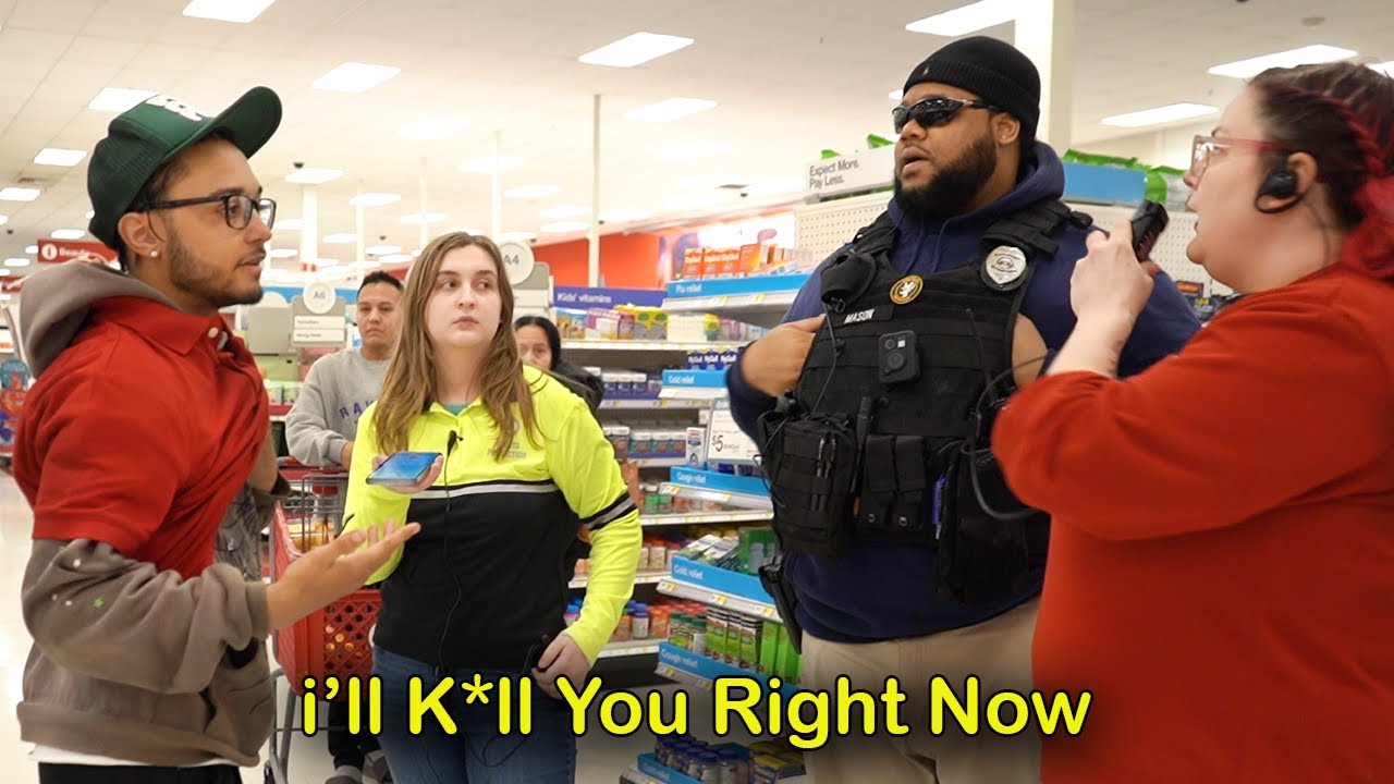 Angry Security Guard Started Crashing Out! - YouTube