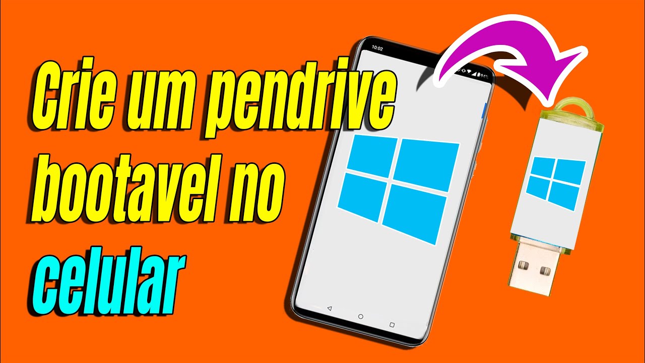 🔴 Como criar um PENDRIVE BOOTAVEL pelo CELULAR ou TABLET? - YouTube
