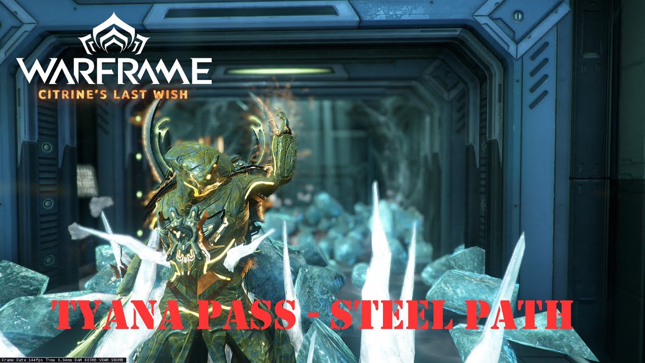Defending the Crystals at Tyana Pass (Warframe - Steel Path - Mirror ...