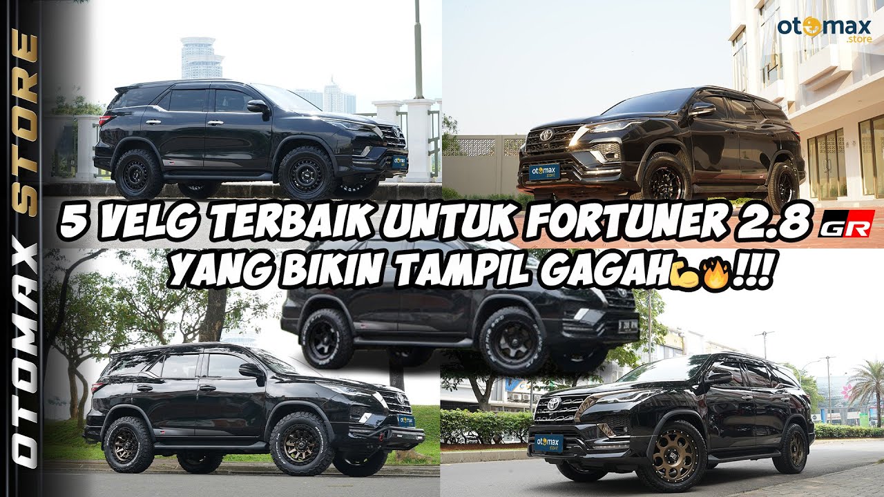 WOW 5 REFERENSI MODIFIKASI VELG FORTUNER 2.8 GR, YANG BIKIN TAMPIL ...