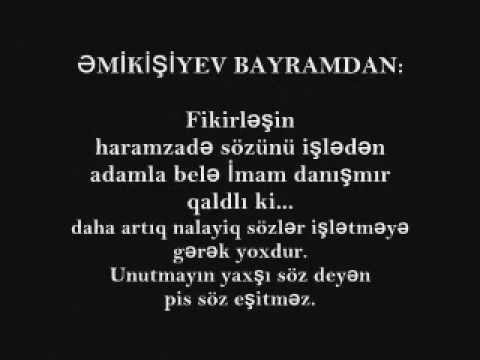 Söyüş söyməyin - hekayəsi