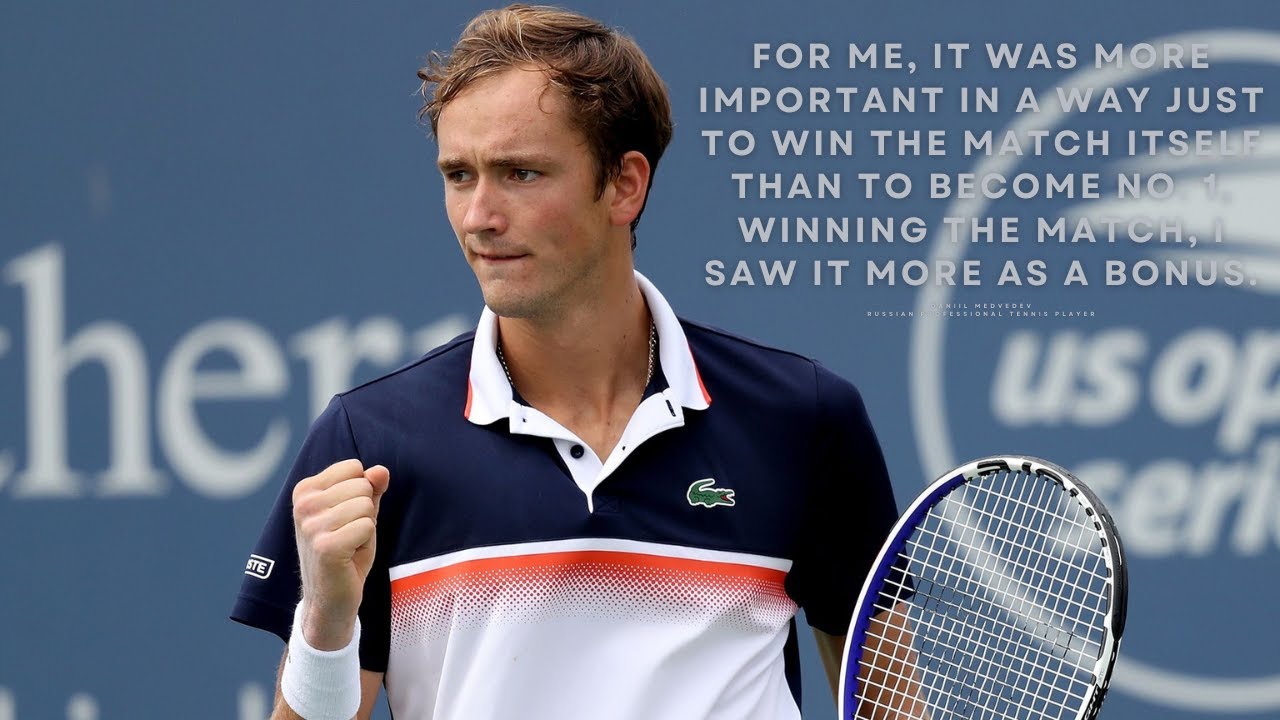 Daniil Medvedev Quotes - YouTube