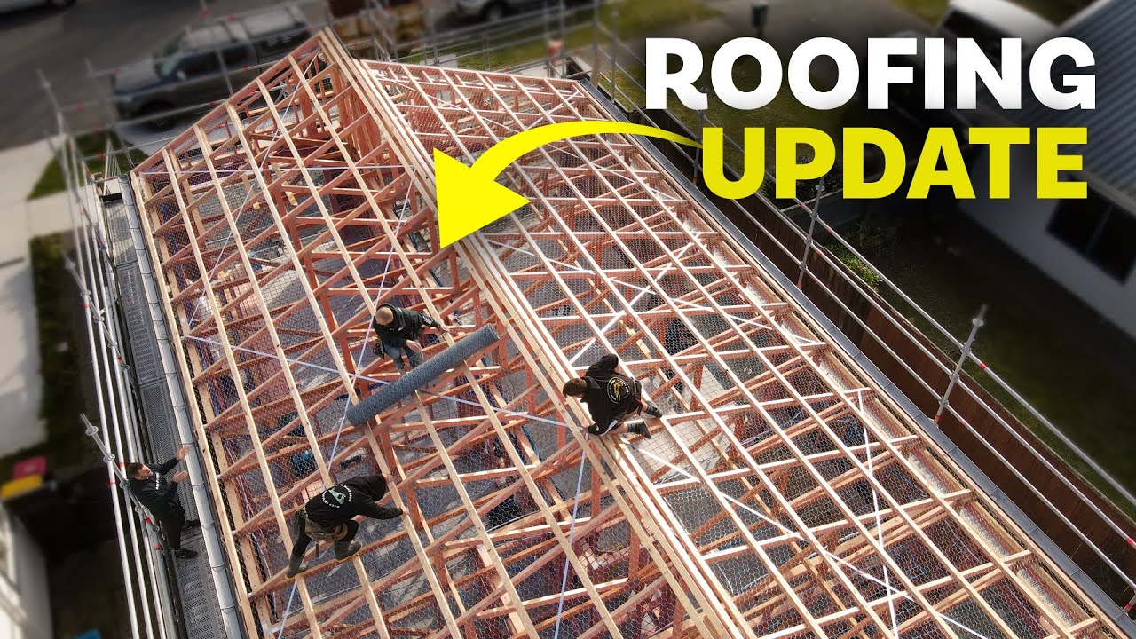 Building a Roof | New Build Update - YouTube