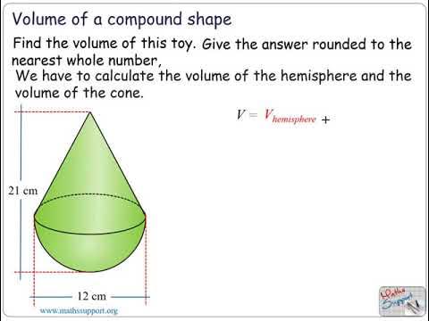 Volume of spheres and hemispheres - YouTube
