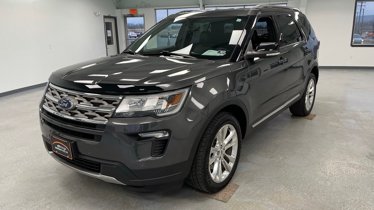 2018 Ford Explorer XLT 4WD STOCK#PJGB16232 #RelyOnATA - YouTube