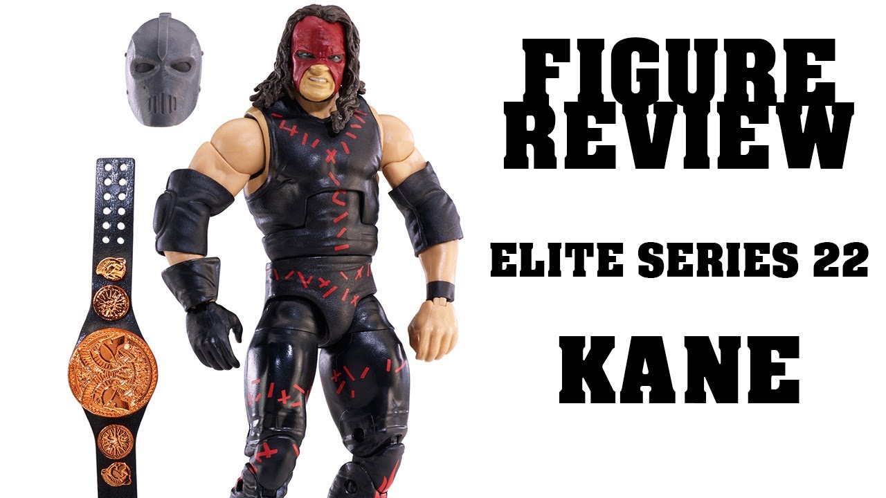 FIGURE REVIEW - WWE Mattel KANE Elite Series #22 Figur (German/Deutsch ...
