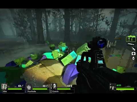 LEFT 4 DEAD 2 Swamp Fever Walkthrough part 3 - YouTube