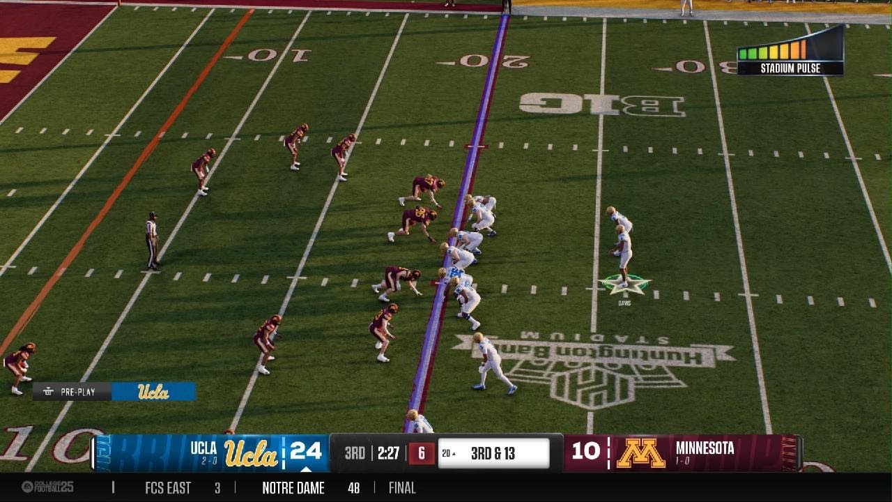 EA25 Coach mode 2026-27 UCLA at MINN - YouTube