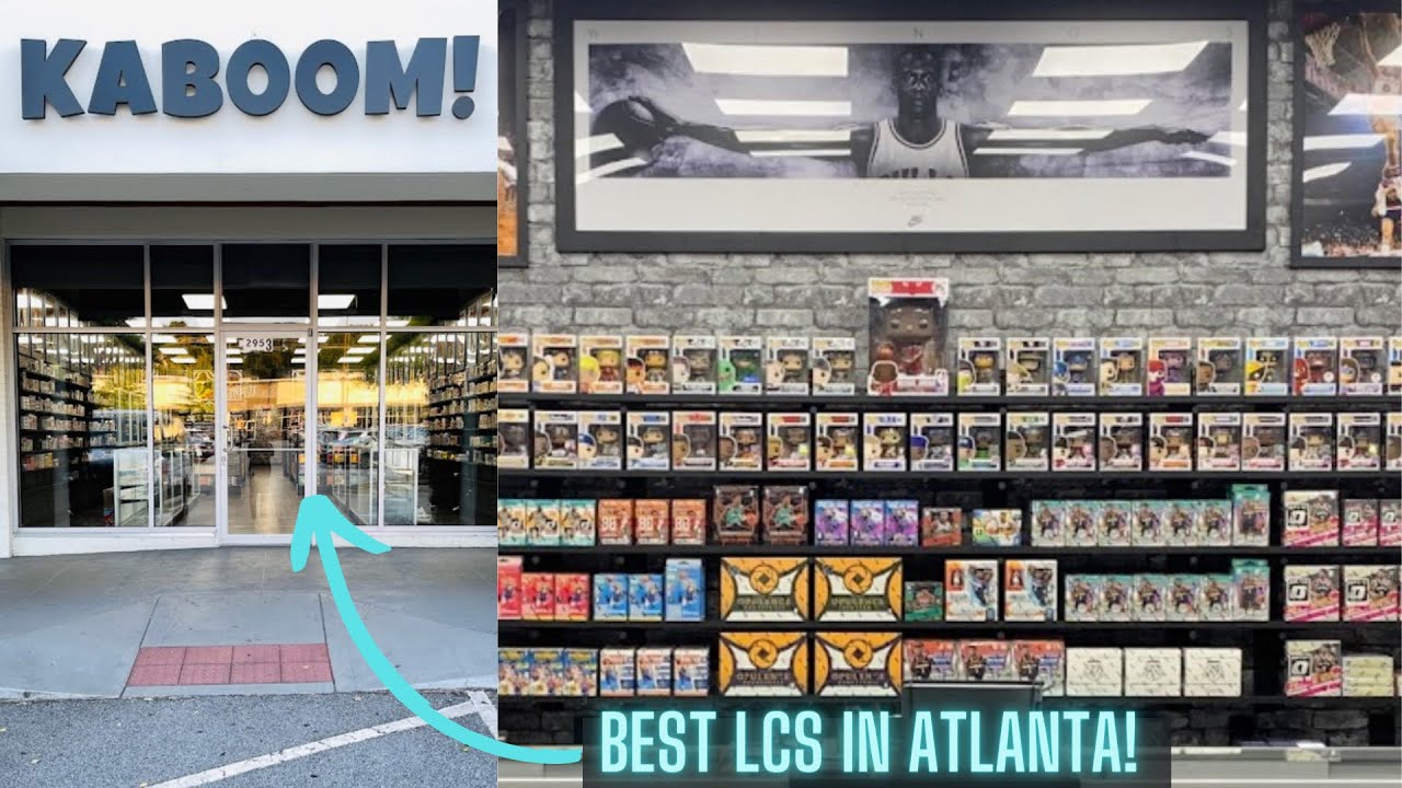 Atlanta’s BEST Local Card Shop! Opening random hobby packs + box hit ...