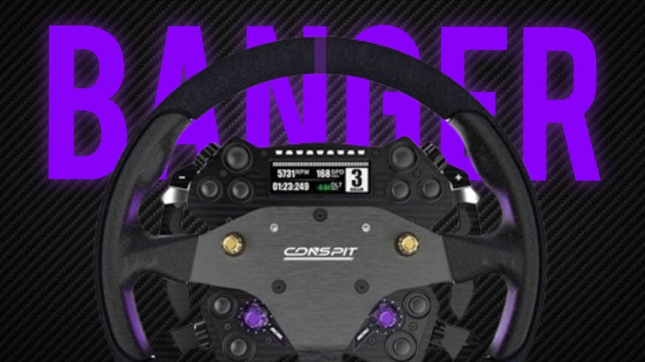 Test volant CONSPIT H.AO - full carbone, triple palettes, dashboard ...