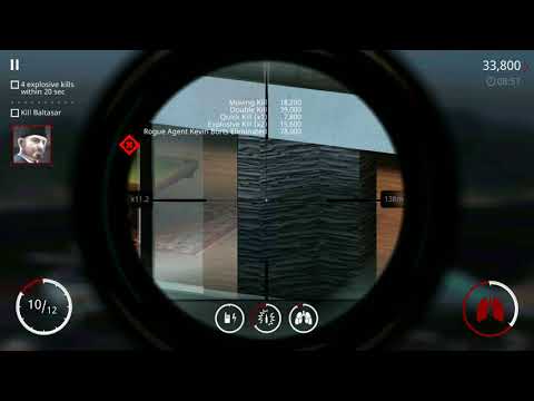 Hitman Sniper : Get 4 explosive kills in under 20 seconds GameAddict
