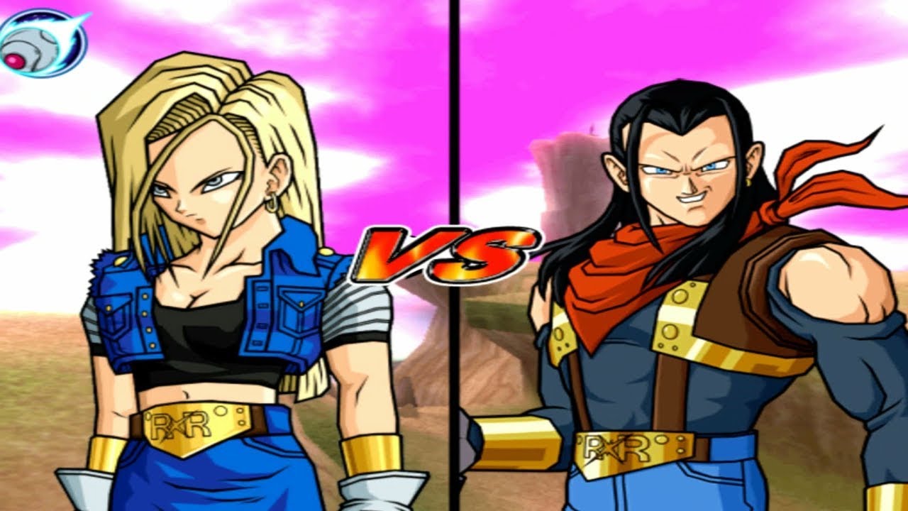 Dragon Ball Z Budokai Tenkaichi 3 - Super c18 vs Super c17 - Lucha De ...