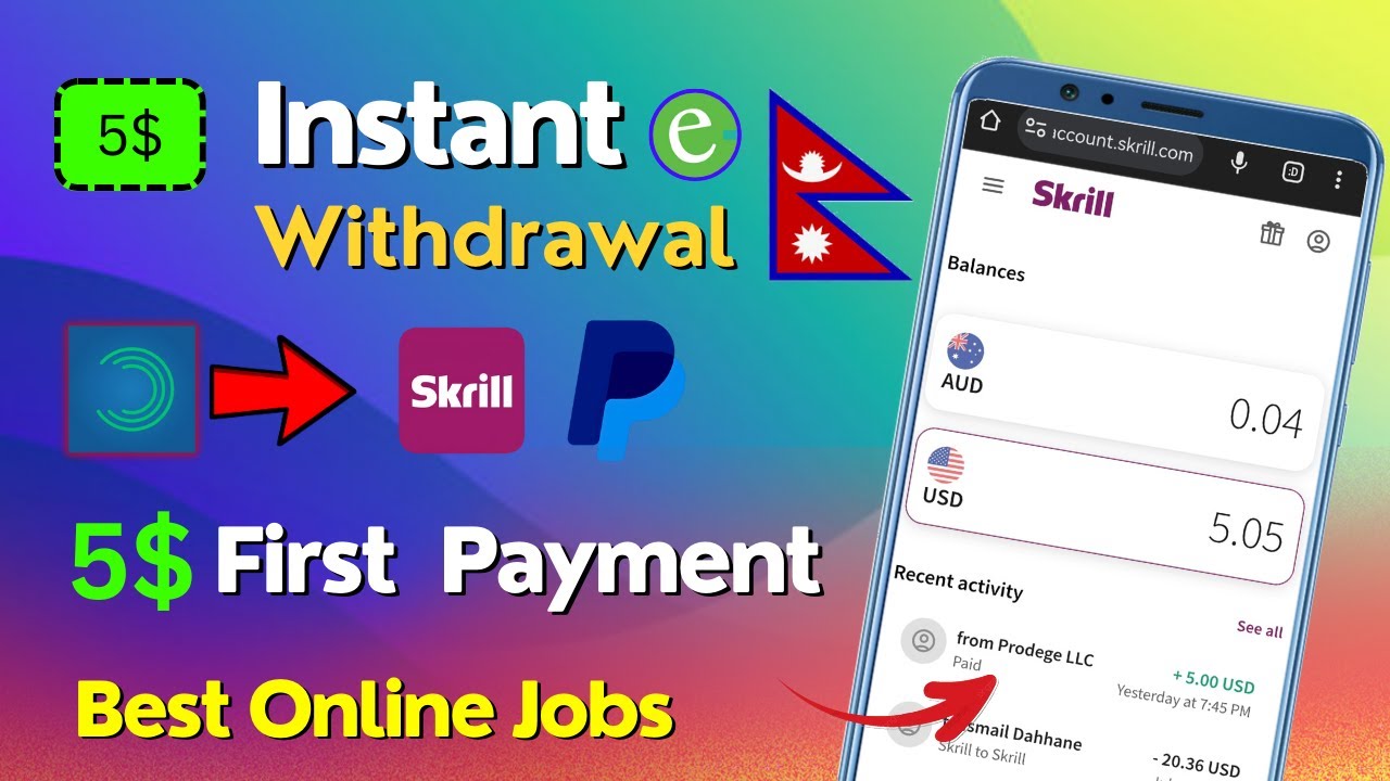 Ysense Payment Proof | Ysense How to Earn Money | 5$ Instant Payment ...