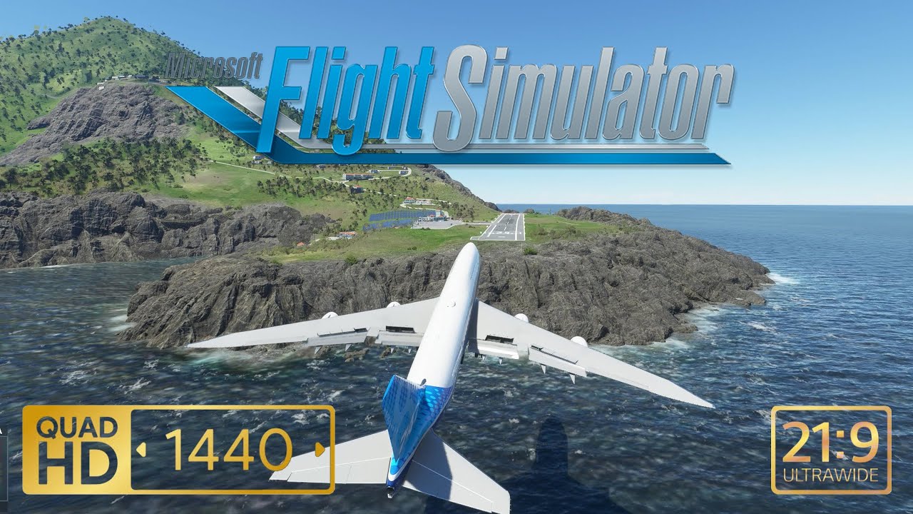 MFS2020 - Landing a 747 on the shortest Runway without a crash! (1372 ...