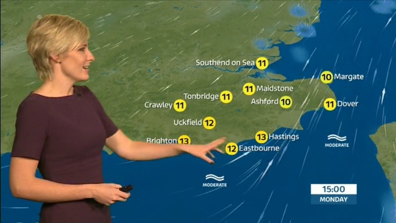 Helen Plint Merdian Weather 2016 11 14 - YouTube