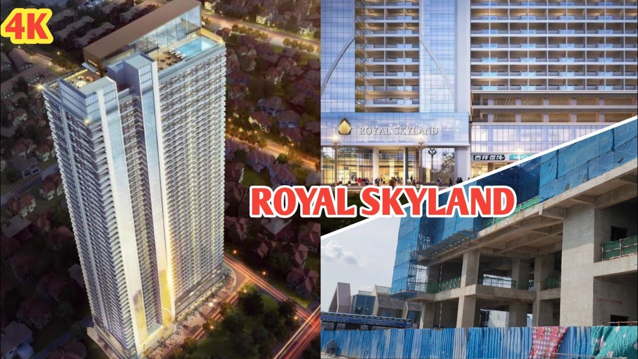 4K Royal Skyland ↕️178.5m 🏗️51 Floors 🔝 10th Tallest Buildings Under ...